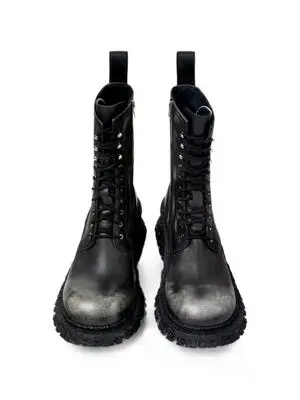 Camper Leather Chunky-sole Biker Boots