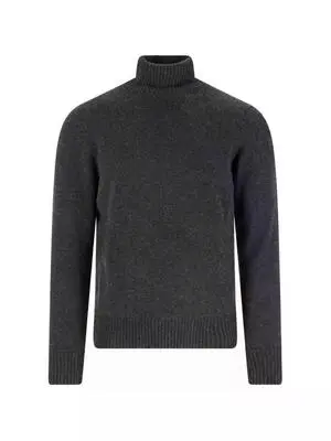 DRUMOHR Ribbed-knit Roll-neck Sweater - Grey