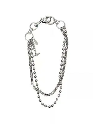 VIVIENNE WESTWOOD Orb Layered Belt Chain - Silver