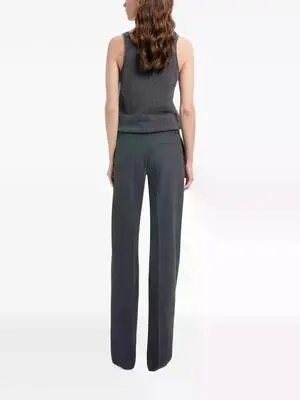 Elie Saab Lace-insert Knit Top