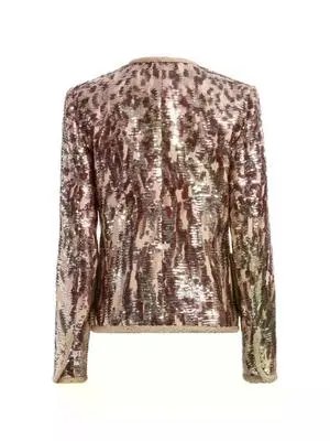 Elie Saab Sequin-embroidered Tweed Jacket