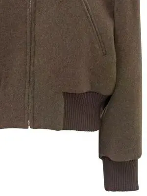 THE SEAFARER Clara Zip-up Bomber Jacket
