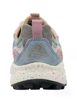 FLOWER MOUNTAIN Yamano 3 Perforated Panelled Sneakers - Neutrals