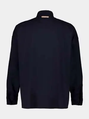 Marni Deep Tropical Wool Shirt