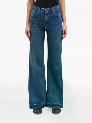 DONDUP Flared Jeans - Blue