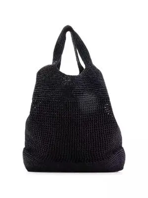Saint Laurent Icare Shopping Raffia Maxi Tote Bag