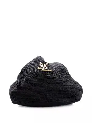 Saint Laurent Icare Shopping Raffia Maxi Tote Bag