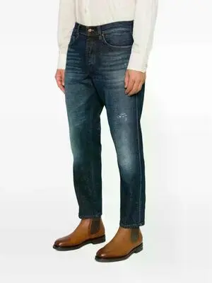 DON THE FULLER Faded Distressed-effect Jeans