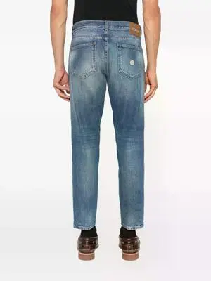 DON THE FULLER Faded Straight-leg Jeans