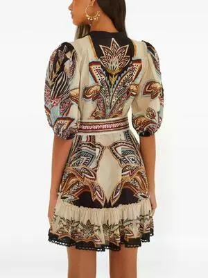 Farm Rio Tapestry Dream Mini Dress