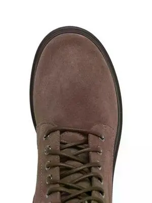 LE SILLA Lace-up Suede Boots