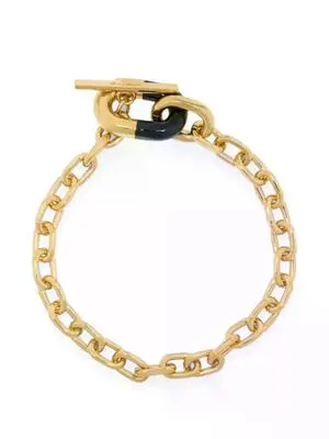 Rabanne Link-chain Toggle-fastening Bracelet - Gold