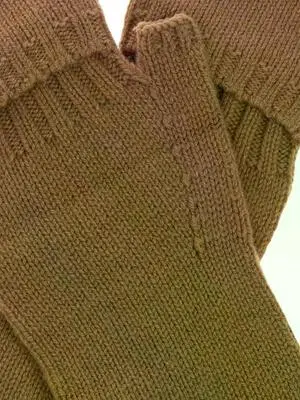 GANNI Lace-trim Gloves