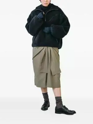 MULLER OF YOSHIOKUBO Front-tied Midi Skirt