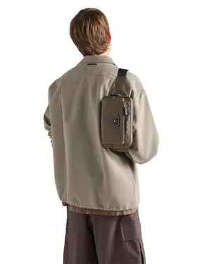 Prada Re-nylon And Saffiano Leather Belt Bag