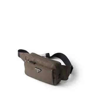 Prada Re-nylon And Saffiano Leather Belt Bag