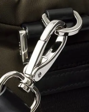 Prada Explore Re-nylon And Leather Bag