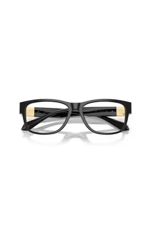 Versace 56mm Rectangle Optical Glasses