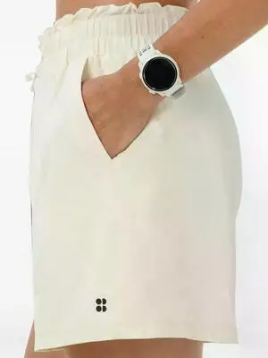 Sweaty Betty Seersucker Paperbag-waist Shorts