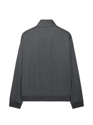 Shanghai Tang Meow Meow Chenman-patch Zipped Jacket