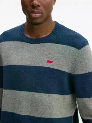 LEVI'S Original Housemark Striped Logo-patch Sweater