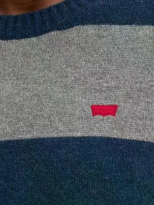 LEVI'S Original Housemark Striped Logo-patch Sweater