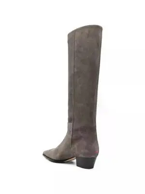AeydĒ Medea Suede Boots - Grey
