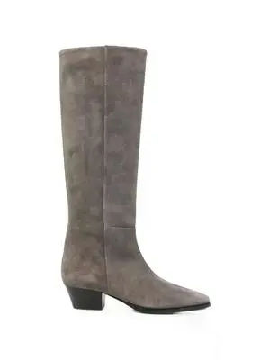 AeydĒ Medea Suede Boots - Grey