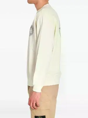 Stone Island Logo-print Crew-neck Sweater