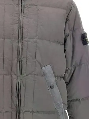 Stone Island Compass Logo Hooded Coat