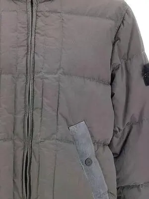 Stone Island Compass Logo Hooded Coat