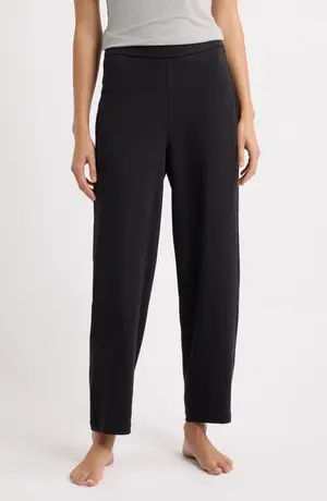 Eileen Fisher Organic Cotton Lantern Pants - Black