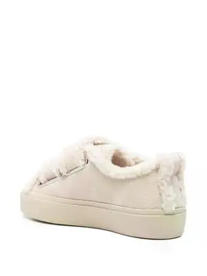 Inuikii Shearling Touch-strap Sneakers