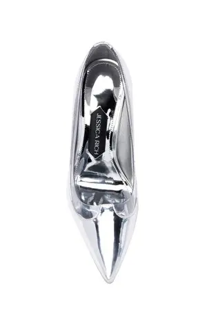 JESSICA RICH Lucid Stilleto Heel - Silver