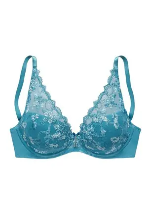 LASCANA Floral Lace Underwire Bra