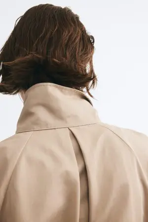H&M Oversized Funnel-collar Jacket