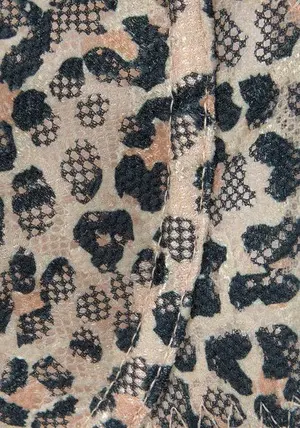 LASCANA Mesh Animal Print Underwire Bra