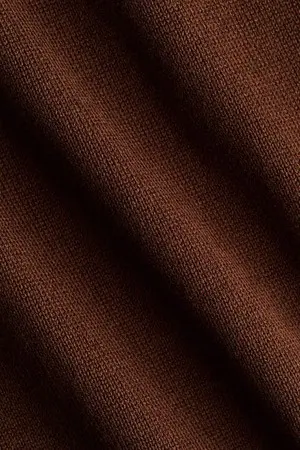 H&M Mock Turtleneck Sweater Vest - Brown