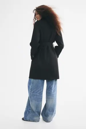 H&M Knee-length Twill Trench Coat