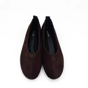 AMIE RAFA Erika Ii Suede Ballet Flats