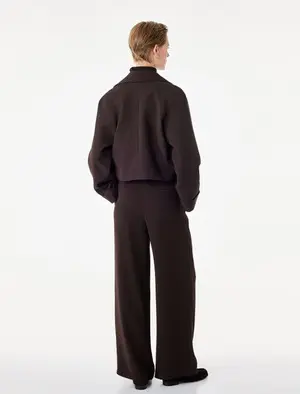Koton Belt Detail Wide Leg Trousers