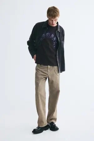 H&M Relaxed-fit Long-sleeved T-shirt