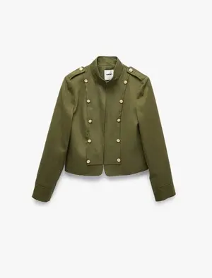 Koton Mandarin Collar Napoleon Jacket
