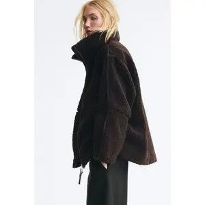 H&M Oversized Teddy Fleece Jacket