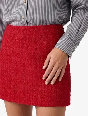 Koton Tweed Mini Skirt