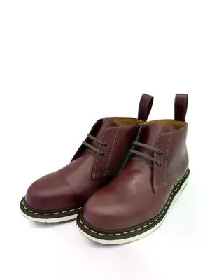 Dr. Martens X Comme Des Garçons Manton Chukka Boots - Red
