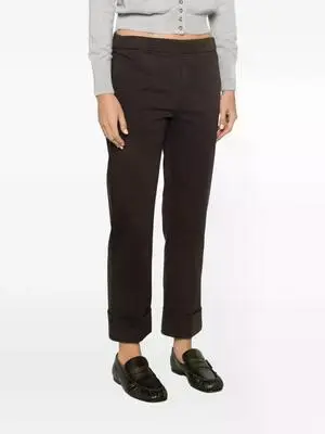 WHYCI Turn-up-cuff Trousers