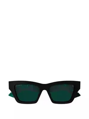 Gucci Double G Cat-eye Sunglasses - Black