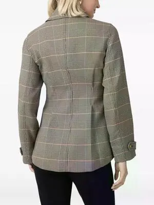 Veronica Beard Severine Checked Jacket