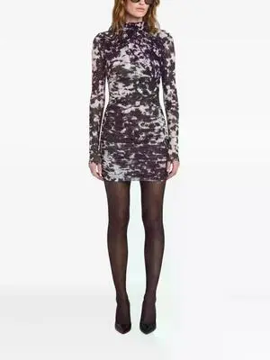 NICHOLAS Ruched Mini Dress